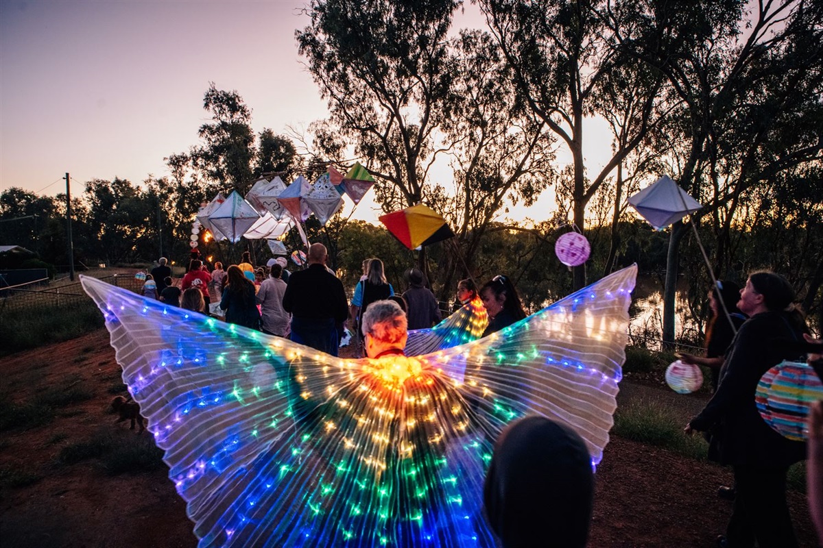 Outback River Lights Festival | Paroo Shire Council